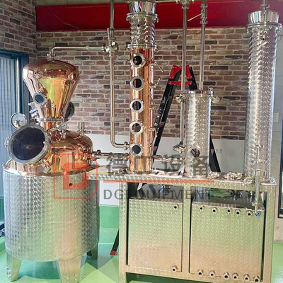 500L/800L High Quality Gin Whisky Distillation Equipment Copper ...