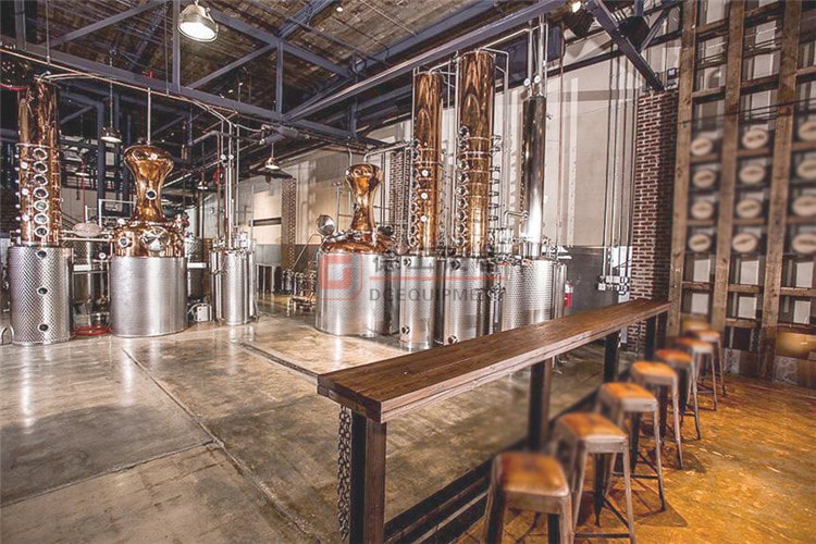 Affordable 600L Distillery Spirits Vodka Making Machine Copper Gin ...